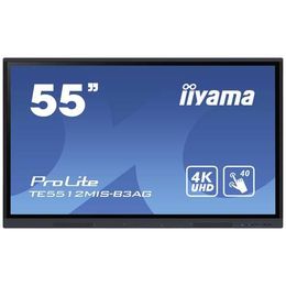 iiyama ProLite TE5512MIS-B3AG Large Format Display EEK: G (A - G) 138.8 cm 55 Zoll 3840 x 2160 Pixel 24/7