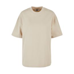 T-Shirt DEF "DEF Herren DEF Tshirt Heart" Gr. L, beige (sand), Herren, 100% Baumwolle, bedruckt, Shirts