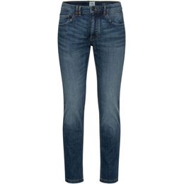 5-Pocket-Jeans Camel Active "WOODSTOCK" Gr. 33, Länge 30, blau (dark indigo) Herren Jeans mit Stretch