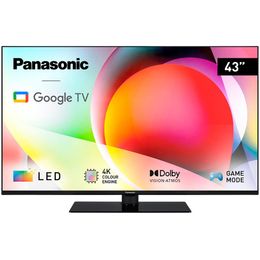 F (A bis G) Panasonic LED-Fernseher "TN-43W70AEZ" Fernseher Gr. 43, schwarz