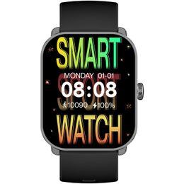 Smartwatch SMARTY 2.0 "Smarty 2.0" Smartwatches schwarz (schwarz-blau)