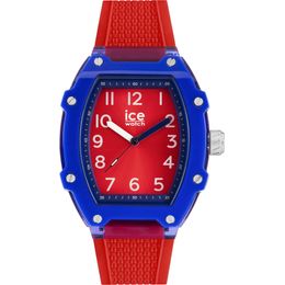 Ice Watch Quarzuhr ICE-WATCH "ICE boliday - Kids Plastic Small 3H" Armbanduhren rot Kinder Armbanduhr, Kinderuhr, Mädchenuhr, Jungenuhr, Silikonarmband