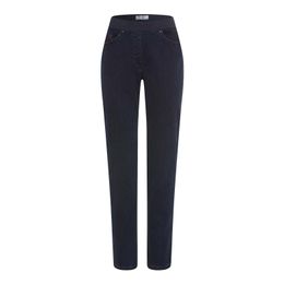 Bequeme Jeans RAPHAELA BY Brax "Style PAMINA TH" Gr. 38K (19), Kurzgrößen, blau (dunkelblau) Damen Jeans