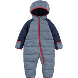 Schneeoverall LEVI'S KIDS Gr. 9M (74), N-Gr, blau (naval academy) Jungen Overalls in zwei Dessins - warm wattiert, für Babys