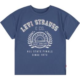 T-Shirt LEVI'S KIDS Gr. 16 (164), coastalfjord Mädchen Shirts