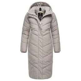 Wintermantel Ragwear "Suminka" Gr. L (40), beige, Damen, Außenmaterial: 100% Polyester, Innenfutter: 100% Polyester, Wattierung: 100% Polyester, Mäntel, Wasserdichter Damen Winter Steppmantel