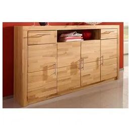 Highboard VOGL MÖBELFABRIK Sideboards beige (kernbuche teilmassiv)