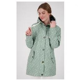 Regenjacke DEPROC ACTIVE "Friesennerz HALIFAX ANCHOR WOMEN" Gr. 50 (XL), grau Damen Jacken auch in Großen Größen erhältlich