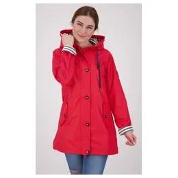 Regenjacke DEPROC ACTIVE "Friesennerz ANKERGLUTZAUBER" Gr. 36/38 (M), rot Damen Jacken auch in Großen Größen erhältlich