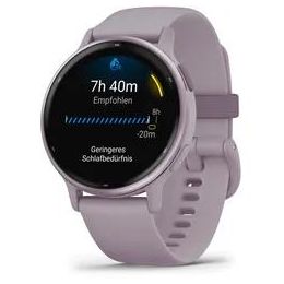 Smartwatch Garmin "VIVOACTIVE 5" Smartwatches lila Fitness Smartwatch Coaching Garmin Pay Rollstuhlmodus