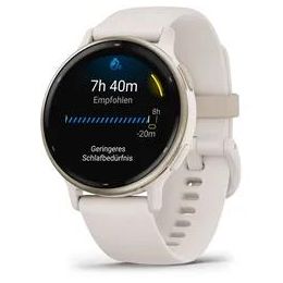 Smartwatch Garmin "VIVOACTIVE 5" Smartwatches beige Fitness Smartwatch Coaching Garmin Pay Rollstuhlmodus