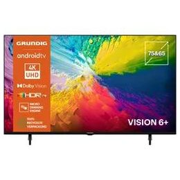 E (A bis G) Grundig LED-Fernseher Fernseher Gr. 65, schwarz