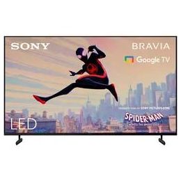 G (A bis G) Sony LED-Fernseher Fernseher HDR, X1-Prozessor, Sprachsuche, BRAVIA Core ECOPACK Gr. 55, schwarz