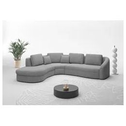 Sit & More Ecksofa SIT & MORE "Jazz L-Form", grau, B:303cm H:88cm T:274cm, 100% Polyester, Sofas, In weiteren Größen erhältlich