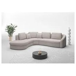 Sit & More Ecksofa SIT & MORE "Jazz L-Form", beige, B:303cm H:88cm T:274cm, 100% Polyester, Sofas, In weiteren Größen erhältlich