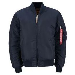 Bomberjacke Alpha Industries "Alpha Industries Men - Bomber Jackets MA-1 VF 59" Gr. S, blau (rep.blau) Herren Jacken