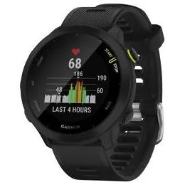 Smartwatch Garmin "FORERUNNER 55 Multisport-" Smartwatches schwarz GPS-Laufuhr