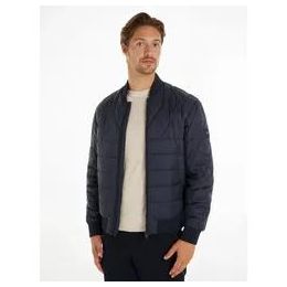 Steppjacke Tommy Hilfiger "PACKABLE RECYCLED BOMBER" Gr. XXL, blau (desert sky) Herren Jacken