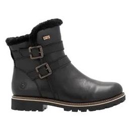 Winterboots Remonte Gr. 38, schwarz Damen Schuhe Blockabsatz, Winterstiefelette, Outdorrschuh mit TEX-Membran