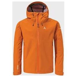 Schöffel Outdoorjacke SCHÖFFEL "Hiking Jacket Style Cascata MNS" Gr. 50, gelb (5845, gelb) Herren Jacken