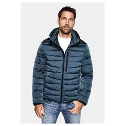 Steppjacke NEW CANADIAN Gr. 24, blau (jeansblau) Herren Jacken mit vielen Taschen