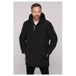 Parka CAMP DAVID Gr. S, schwarz Herren Jacken mit Windbreaker-Bündchen