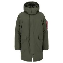 Parka Alpha Industries "Alpha Industries Men - Cold Weather Jackets Puffer Parka" Gr. S, grün (schwarz olive) Herren Jacken