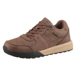 Sneaker Skechers "NETSON-GANDER" Gr. 45, braun Herren Schuhe Trekking Schuh, Schnürschuh, Outdoorschuh mit robuster Laufsohle