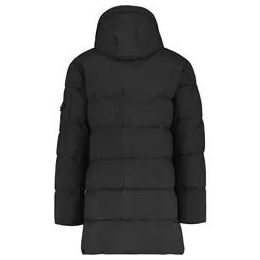 Steppjacke LERROS "LERROS Warm gefütterte mit abnehmbarer Kapuze" Gr. L, schwarz Herren Jacken Wasser_Wind_Atmung