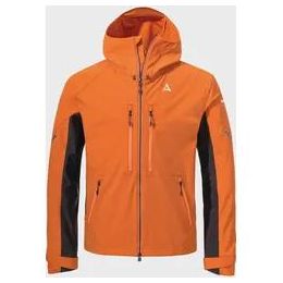 Schöffel Outdoorjacke SCHÖFFEL "Softshell Jacket Matrei M" Gr. 50, gelb (5845, gelb) Herren Jacken