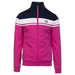 Trainingsjacke Sergio Tacchini "DAMARINDO TRACK TOP Herren" Gr. L, festival fuschia/maritime blue/garde Herren Jacken Trainingsjacke Herren, leichte Jacke, Retro, Sportjacke, Outdoor, Sale