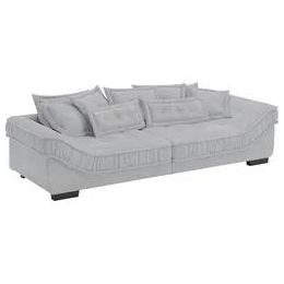 Big-Sofa Inosign "Diwan II" Sofas Gr. B/H/T: 300cm x 67cm x 121cm, Cord, grau (stripes 8637 warm grau) Wahlweise mit Kaltschaumpolsterung bis 140 kg belastbar