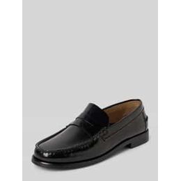 Tommy Hilfiger Lederloafers mit Label-Prägung Modell 'CLASSIC HILFIGER'