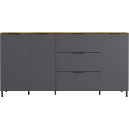 Germania California Sideboard HolzwerkstoffGrau/Braun