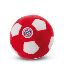 Nici FC Bayern Plüschball mit Glocke - Rot - Kinder