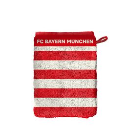 FC Bayern München FC Bayern Waschhandschuh 2er - Rot/Weiß