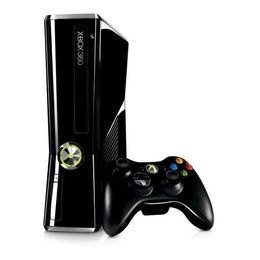 Microsoft Xbox 360 Slim - Schwarz