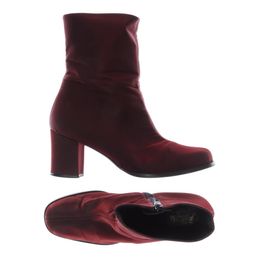 Alba Moda Damen Stiefelette, bordeaux, Gr. 40