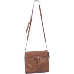 Modalu Damen Handtasche, braun, Gr.