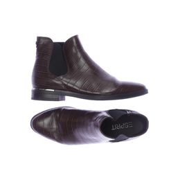 Esprit Damen Stiefelette, braun, Gr. 36