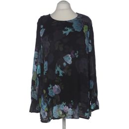 Selection by Ulla Popken Damen Bluse, schwarz, Gr. 54