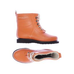 Ilse Jacobsen Damen Stiefelette, orange, Gr. 37