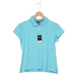 Tommy Hilfiger Damen Poloshirt, hellblau, Gr. 44