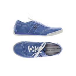 Josef Seibel Damen Sneakers, blau, Gr. 39