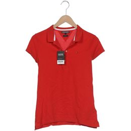 Tommy Hilfiger Damen Poloshirt, rot, Gr. 42