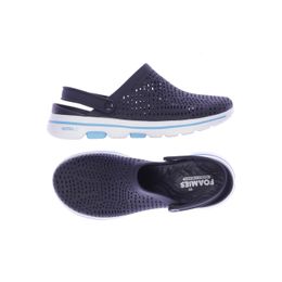 Skechers Damen Sandale, marineblau, Gr. 10