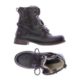 Mustang Damen Stiefelette, grau, Gr. 36