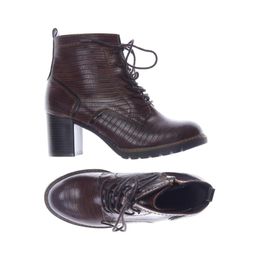 Marco Tozzi Damen Stiefelette, braun, Gr. 37