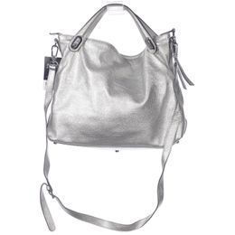 Abro Damen Handtasche, silber, Gr.