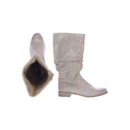 Tom Tailor Damen Stiefel, beige, Gr. 39